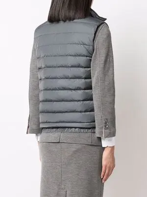 Thom Browne 4-bar Stripe Down-filled Padded Vest