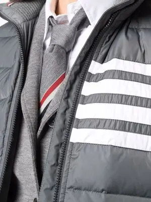 Thom Browne 4-bar Stripe Down-filled Padded Vest