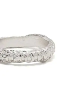 ALIGHIERI Tempo Engraved Sterling- Ring - Silver