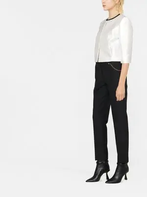 Alberta Ferretti Dart-detail Cropped Jacket