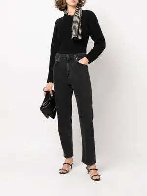 Loulou De Saison High-rise Straight-leg Jeans