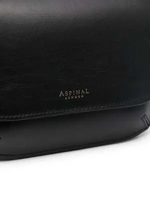 ASPINAL OF LONDON Ella Smooth Crossbody Bag - Black