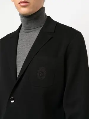 BILLIONAIRE Single-breasted Knitted Blazer