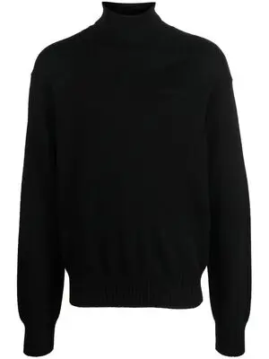 Off-White Roll-neck Wool Jumper