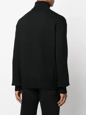 Off-White Roll-neck Wool Jumper