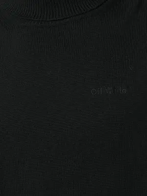 Off-White Roll-neck Wool Jumper