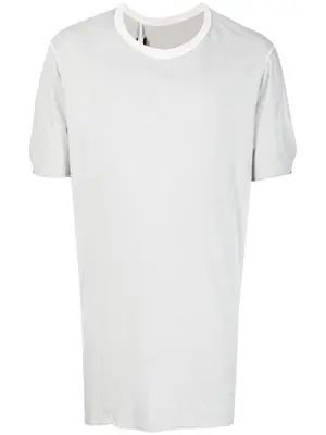 Boris Bidjan Saberi Round-neck Cotton T-shirt