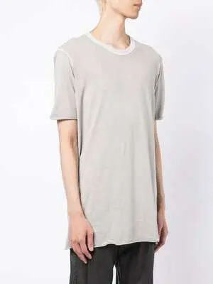Boris Bidjan Saberi Round-neck Cotton T-shirt