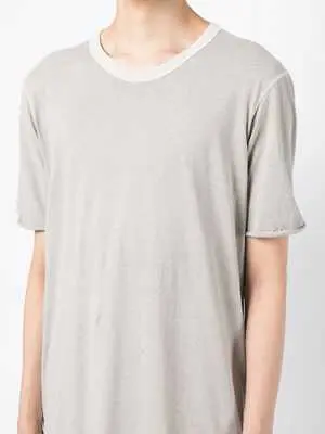 Boris Bidjan Saberi Round-neck Cotton T-shirt