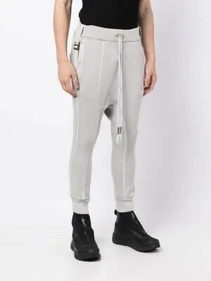 Boris Bidjan Saberi Crop-crotch Detail Track Pants