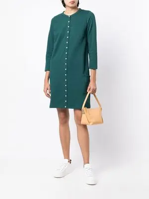 AGNÈS B. Three-quarter Sleeve Mini Dress