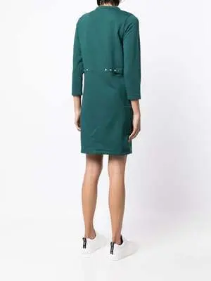 AGNÈS B. Three-quarter Sleeve Mini Dress