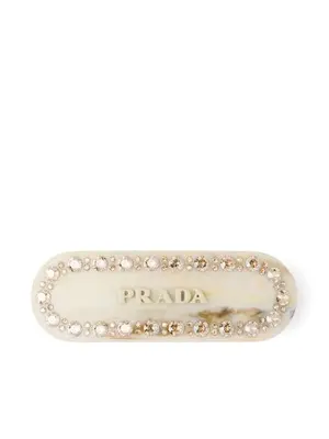 Prada Crystal-embellished Hair Clip