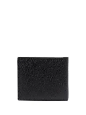VALEXTRA Pebbled Folding Wallet