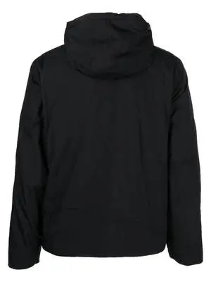 K-WAY Logo-detail Touch-strap Jacket - Black