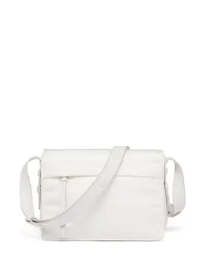 Prada Small Traveller Shoulder Bag - White