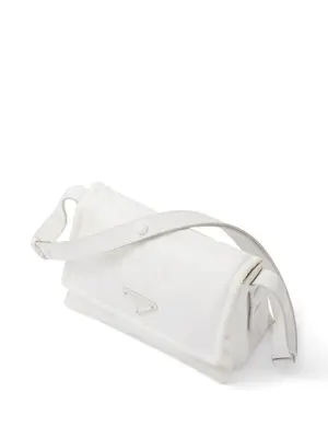 Prada Small Traveller Shoulder Bag - White