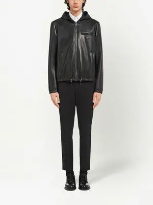 Prada Reversible Hooded Jacket - Black