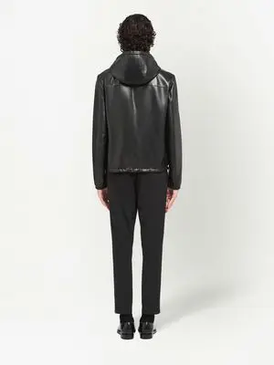 Prada Reversible Hooded Jacket - Black