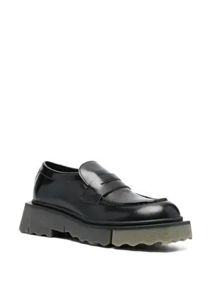 Off-White Calf Sponge Loafers