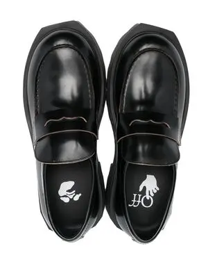 Off-White Calf Sponge Loafers