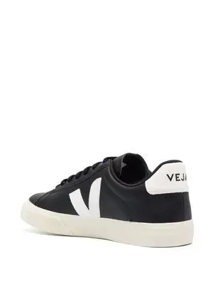 VEJA Campo Leather Sneakers - Black