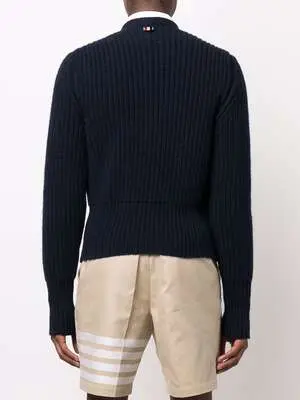Thom Browne Patch-pocket Cashmere Cardigan
