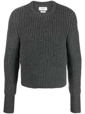 Thom Browne Waffle-knit Cashmere Sweater
