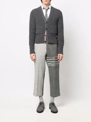 Thom Browne Patch-pocket Cashmere Cardigan