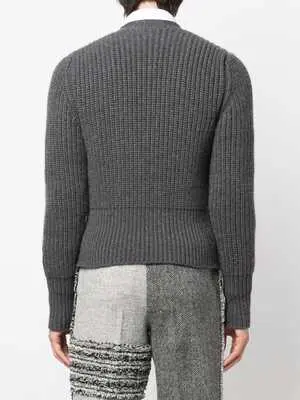 Thom Browne Patch-pocket Cashmere Cardigan