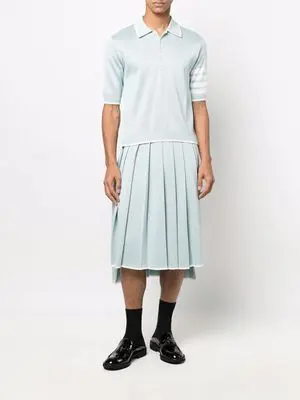 Thom Browne High-low Pleated Skirt