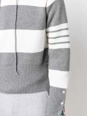 Thom Browne 4-bar Striped Hoodie