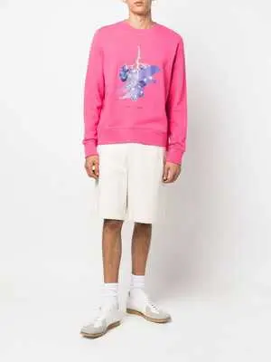 Viktor & Rolf Grape-print Cotton Sweatshirt