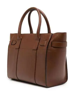 Mulberry Small Bayswater Zipped Tote Bag - Brown