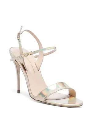 Jennifer Chamandi Tommaso Leather Sandals
