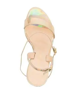 Jennifer Chamandi Tommaso Leather Sandals