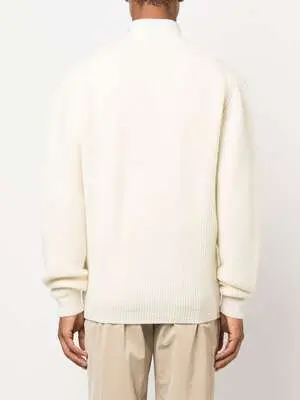LEMAIRE Button-down Knit Cardigan - Neutrals