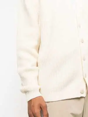 LEMAIRE Button-down Knit Cardigan - Neutrals