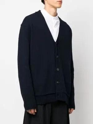 MAISON MARGIELA V-neck Cardigan - Blue
