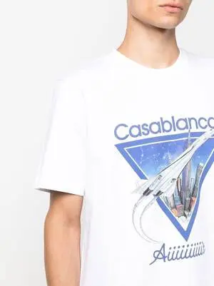Casablanca Aiiiiir Printed T-shirt