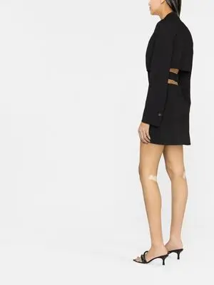Jacquemus Bari Cut-out Blazer Dress - Black