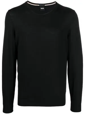 BOSS Crew Neck Pullover - Black