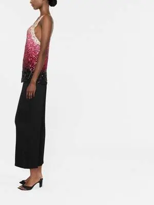 Ermanno Scervino Sequin-embellished Tank Top - Neutrals