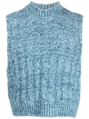 MAISON MARGIELA Bouclé Knitted Vest