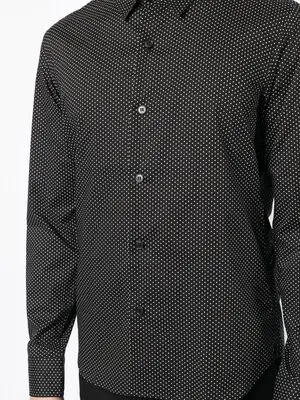 AGNÈS B. Polka Dot-print Cotton Shirt