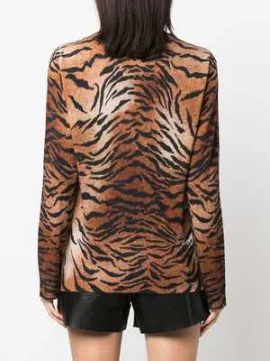 Dsquared2 Leopard-print Knitted Jumper