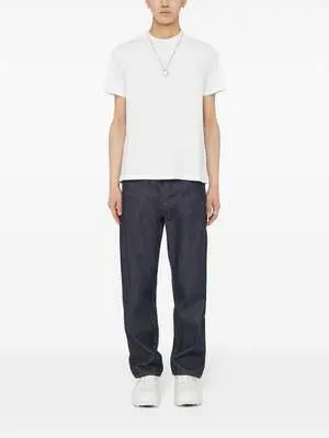 JIL SANDER Round-neck Short-sleeve T-shirt - White