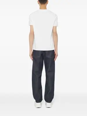 JIL SANDER Round-neck Short-sleeve T-shirt - White