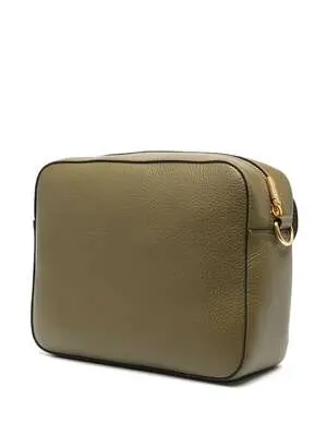 COCCINELLE Grained Leather Satchel Bag