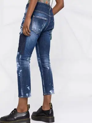 Dsquared2 Distressed Skinny Jeans